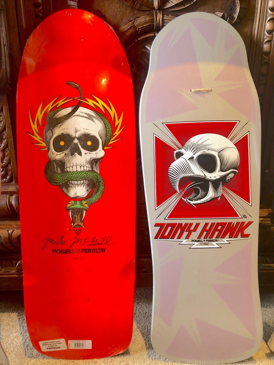 REISSUES - Powell Peralta Skateboard REISSUE deck LOT SKATEBOARDS DECKS ...