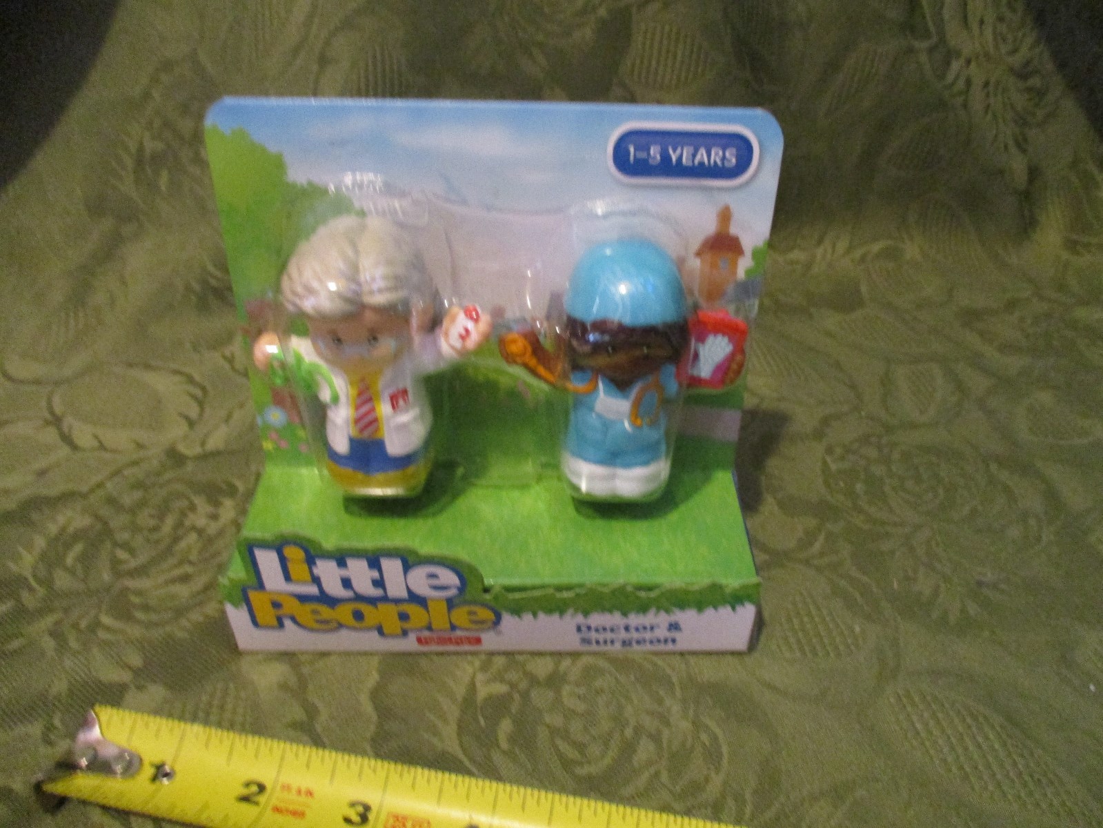 Fisher Price Little People Doctor Surgeon Hospital Checkup xray AA girl ...