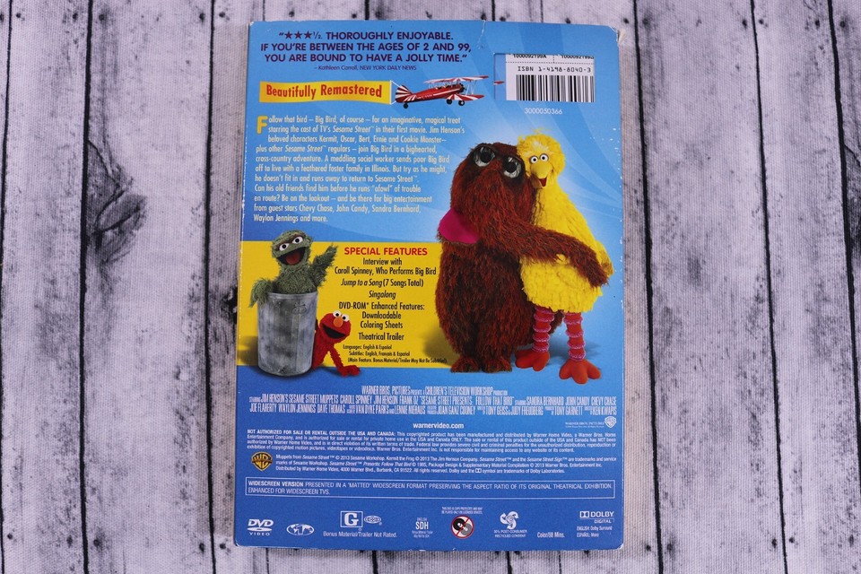 Sesame Street - Follow That Bird (DVD, 2013 - 25th Anniversary Deluxe ...