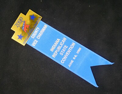 Indiana Republican State Convention 2000 County Vice Chairman Pin with ...