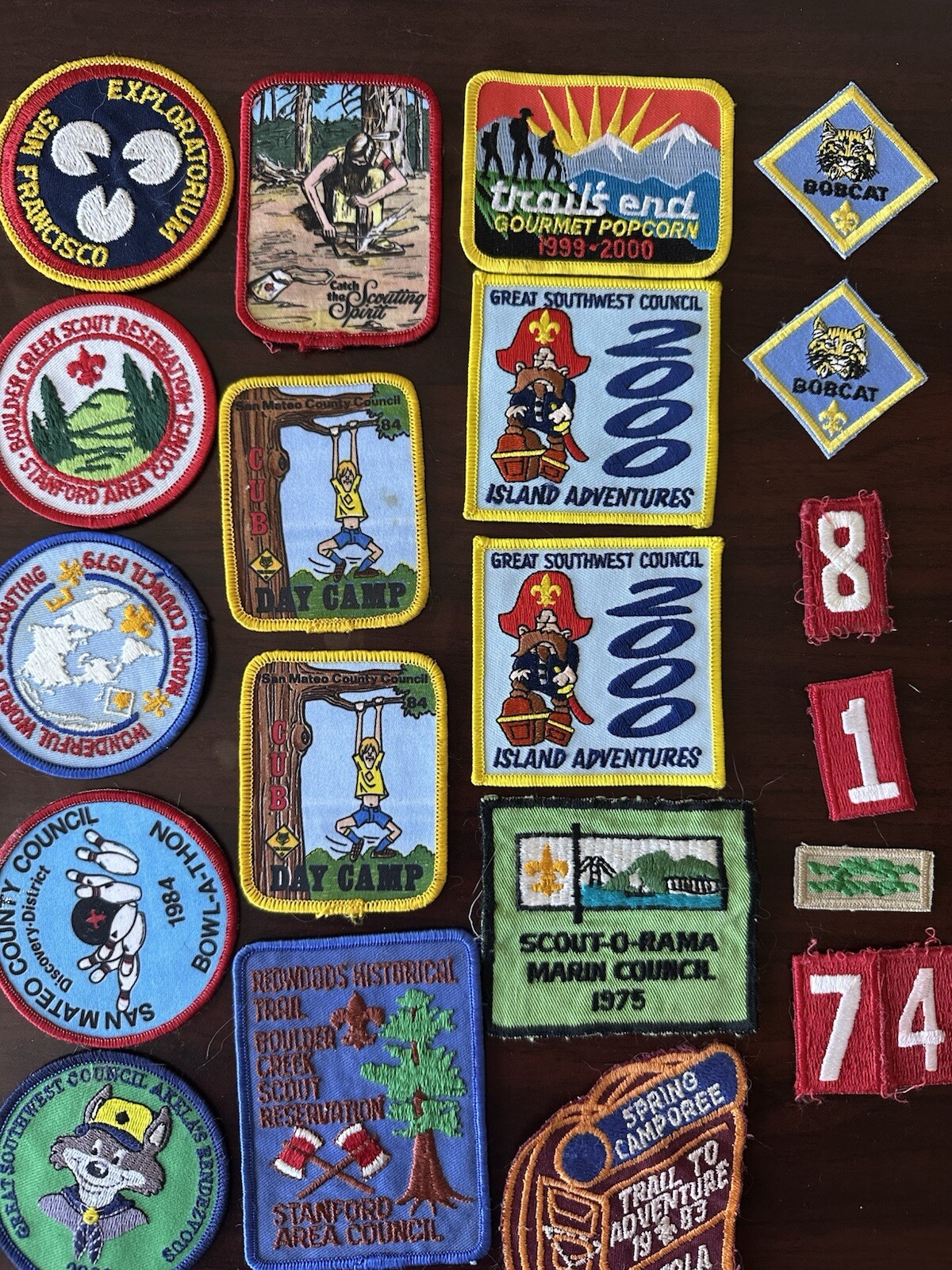 Lot of 66 Various BSA Boy and Cub Scouts Vintage Patches 1975 - 2000 ...