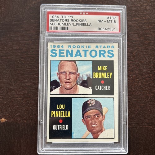 1964 Topps - Rookie Stars #167 Lou Piniella,(RC). HOF Manager Seattle ...
