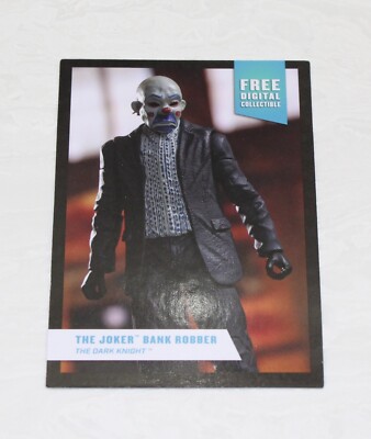 SDCC 2024 MCFARLANE TOYS THE JOKER BANK ROBBER CARD WITH DIGITAL CODE ...