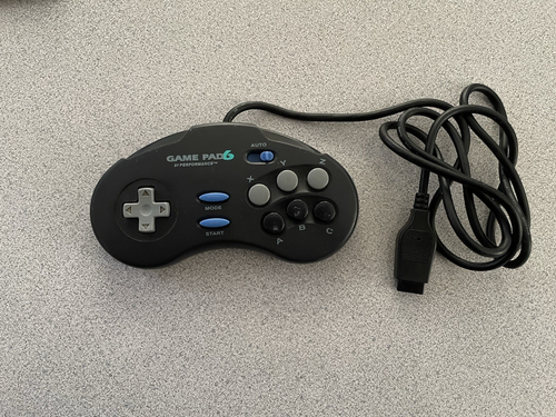 Sega Genesis Controller GAME PAD 6 by Performance - Tested & Works ...