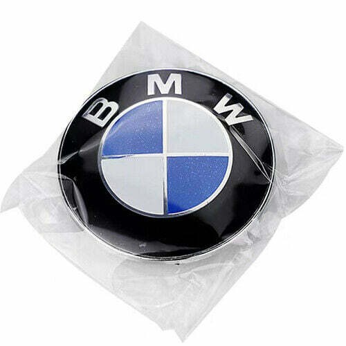 BMW Emblems 82mm + 74mm Hood & Trunk BMW Logo Replacement E30 E36 E46 ...