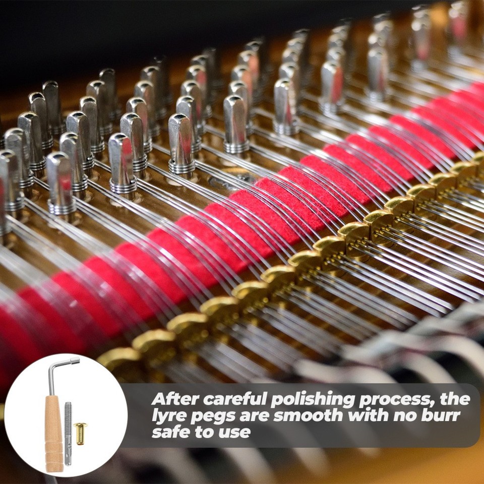 1 Set of Lyre Harp String Nails Lyre Pegs Lyre Harp Replacement Tuning ...