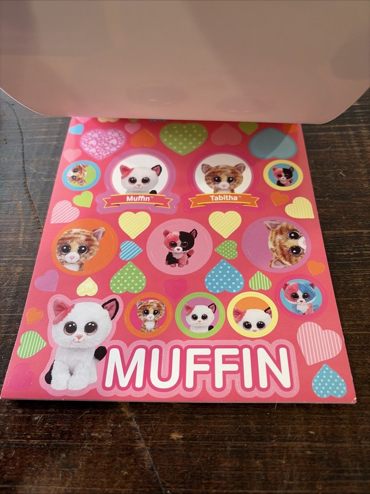 TY Beanie Boos Sticker Book – 278 Stickers – New & Complete – Cute Cat ...