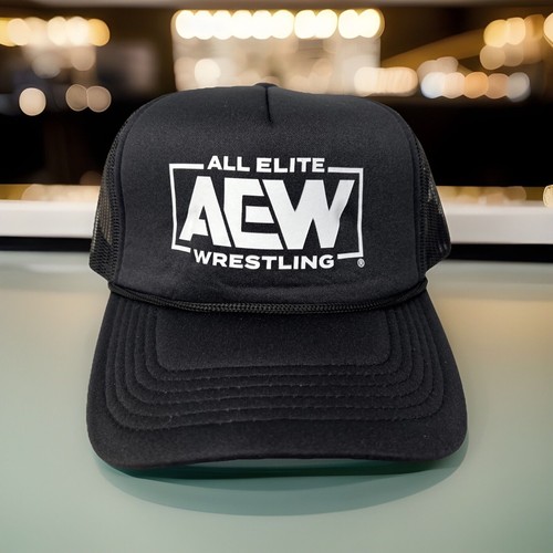 All Elite Wrestling AEW Snapback Hat Baseball Style Cap Trucker ...
