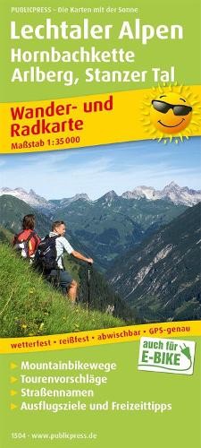 Lechtal Alps, hiking and cycling map 1:35,000 (Map) (UK IMPORT) | eBay
