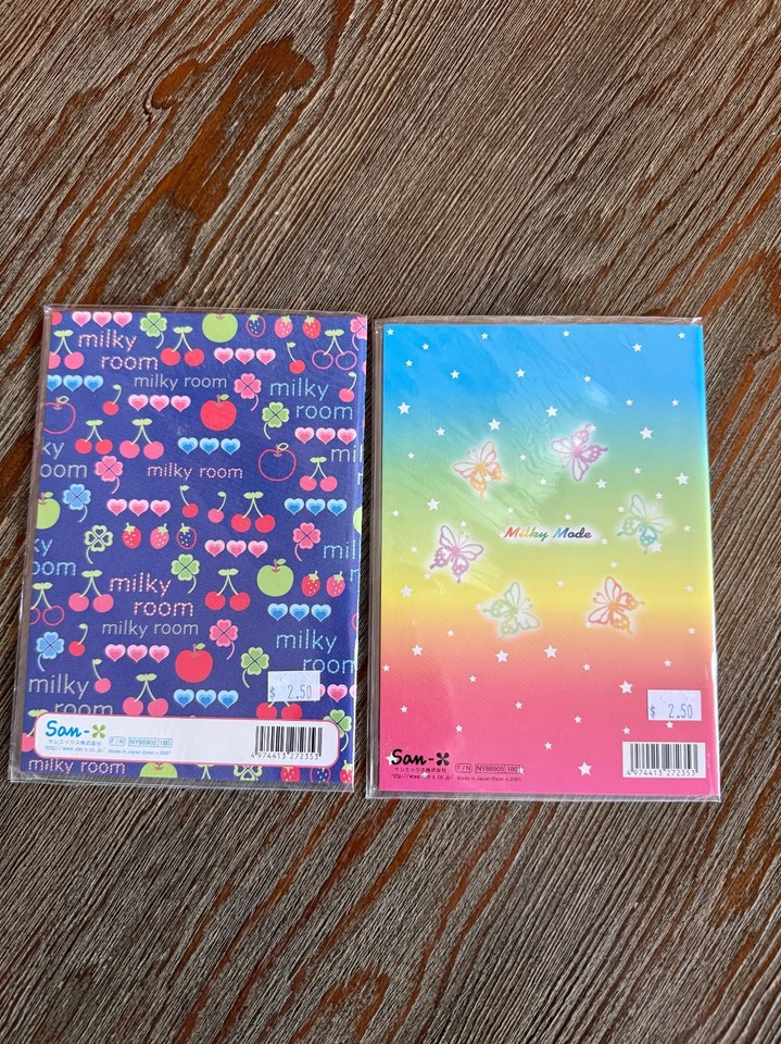 San-x Koukan exchange diaries notebooks Milky Room 2001 Y2K NIP sealed ...