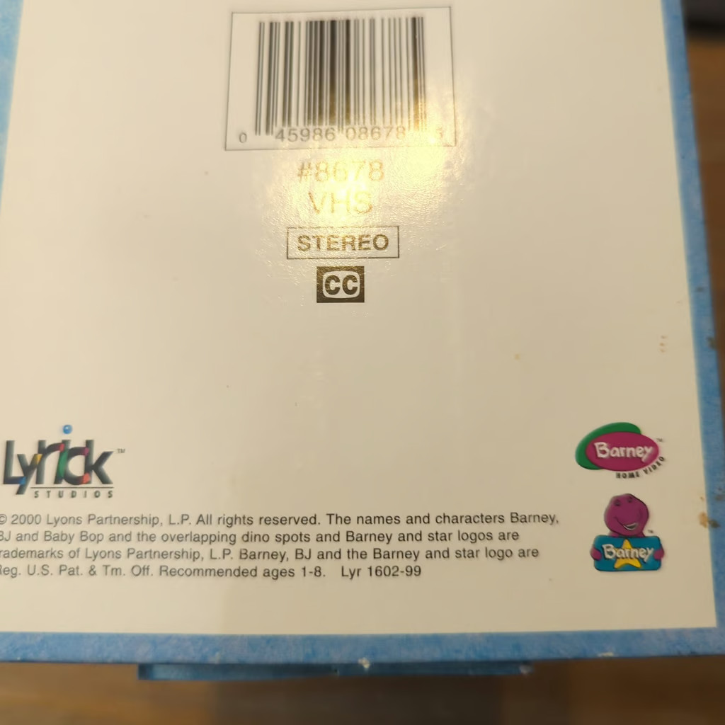 Barney Fun-Tastic Value Pack VHS Set Of 4 | Grelly USA