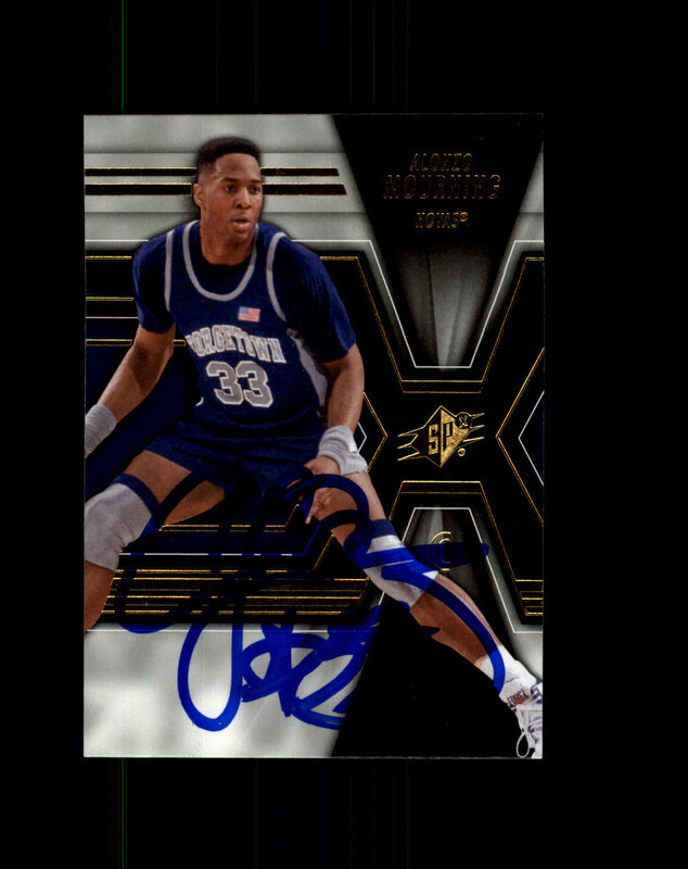 Alonzo Mourning Signed 2014-15 SPx #2 IPA In Person Autograph | eBay