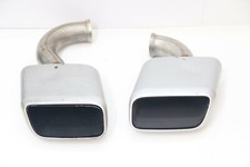 Left Right Exhaust Tips Pipes 7p5253681a 7p5253682a Porsche Cayenne 958 ...