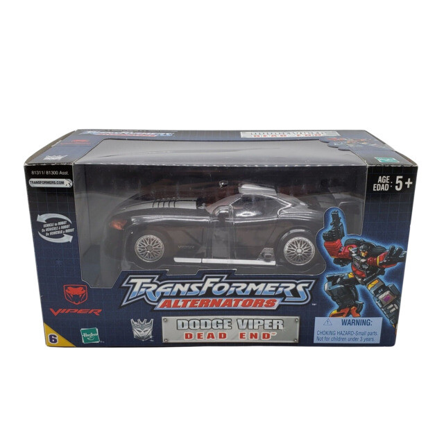 Hasbro Transformers Alternators Dodge Viper Dead End Figure 76930813119 ...