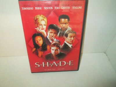 SHADE 2004 dvd Poker Hustlers SYLVESTER STALLONE Hal Holbrook ...
