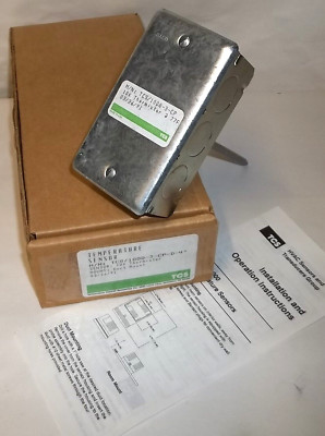 TCS BAS Controls Duct Mount 10K Thermistor Temperature Sensor 1000-3-CP ...