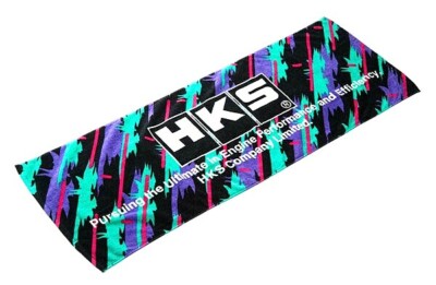 Japan HKS SPORTS TOWEL set of 2 made of shirring fabric dyed with HKS ...