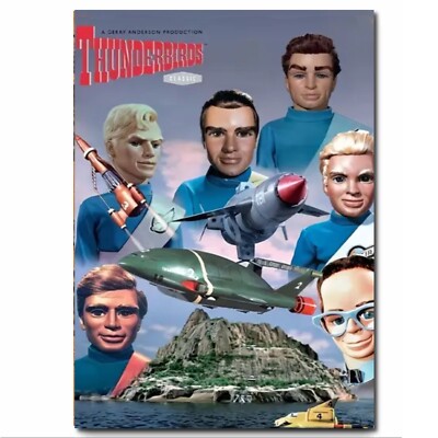 Thunderbirds Main Characters Tracey Island Gerry Anderson Series ...