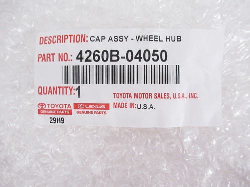 Genuine OEM Toyota 4260B-04050 Wheel Center Hub Cap 2016-2020 Tacoma | eBay