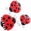 Metal Ladybug Décor Hangers, Set of 3 by Fox River Creations, Ladybugs ...