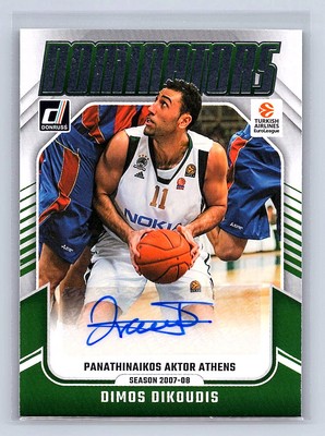 Dimos Dikoudis 2024-25 Donruss EuroLeague #DS-DIK Dominators Auto | eBay