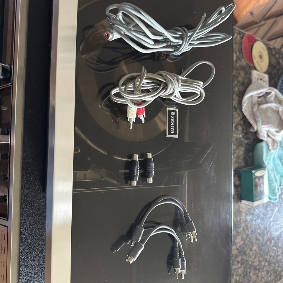 1980s Vintage Zenith Stereo Music System Turntable 8 Track Solid State ...