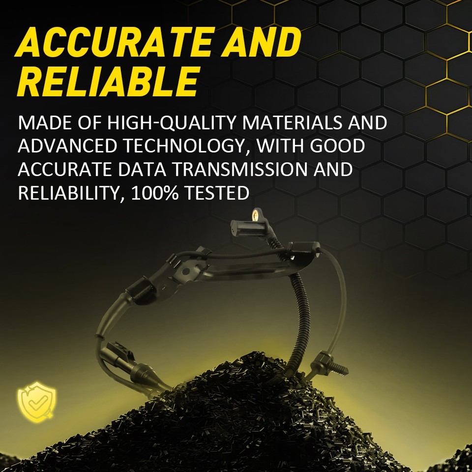 2PCS Front Left+Right ABS Wheel Speed Sensor XLS XLT For 2001-2008 Ford ...