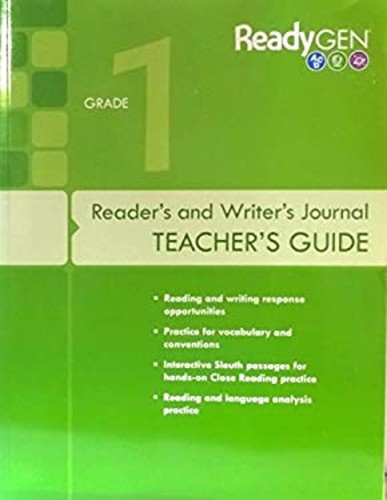 ReadyGEN 2016: Reader's and Writer's Journal Teacher's Guide Grad | eBay