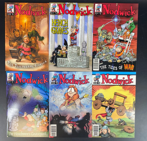 Nodwick Comics Lot of 6 Hench Games The Tides Of War The Henchmen's ...