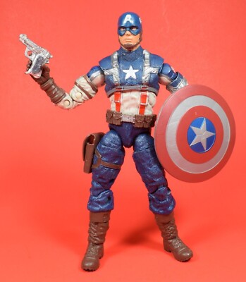 Marvel Legends 6" Inch Mandroid Wave WW2 Captain America Loose Rare ...
