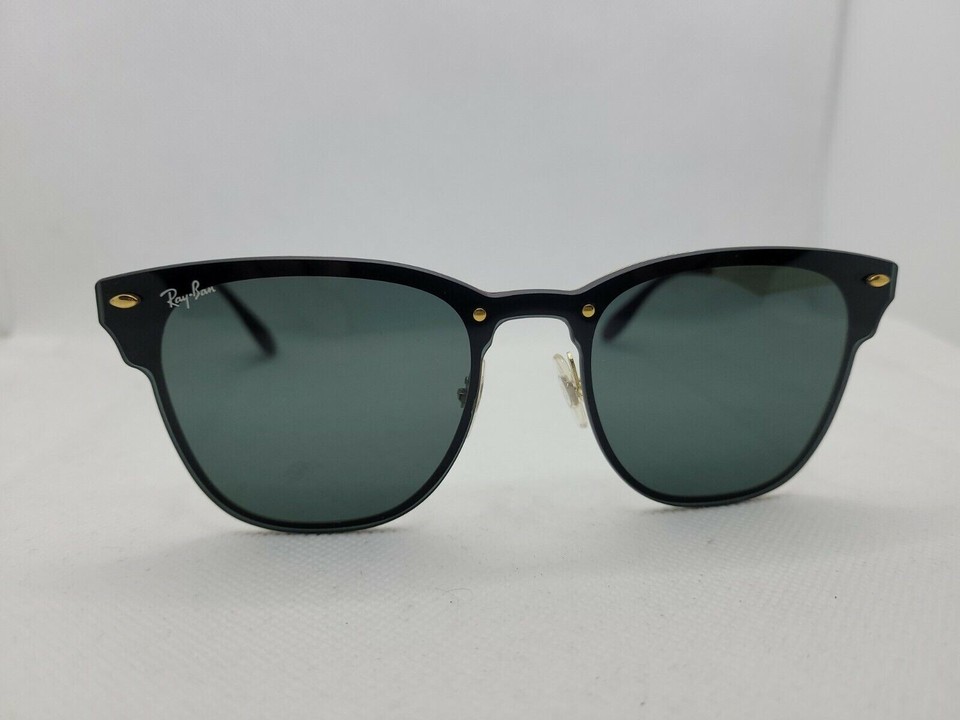 Ray Ban 3576 043/71 Blaze Clubmaster Green Classic Unisex,Brand New | eBay