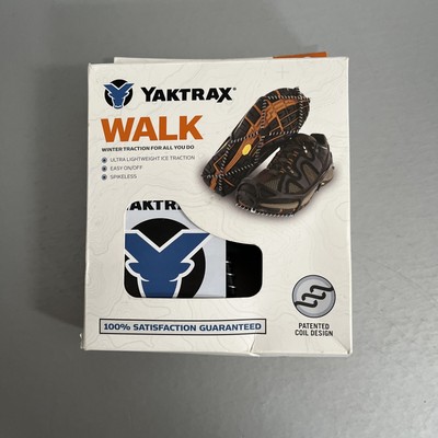 Yaktrax Walker Traction Cleats for Snow and Ice Black Small 08601 ...