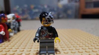 LEGO Minifigure Cyrus Borg OverBorg Rebooted njo088 Ninjago | eBay