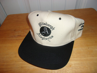 Pittsburgh Alleghenies Hockey Duquesne Gardens Hat Cap NWT NOS | eBay