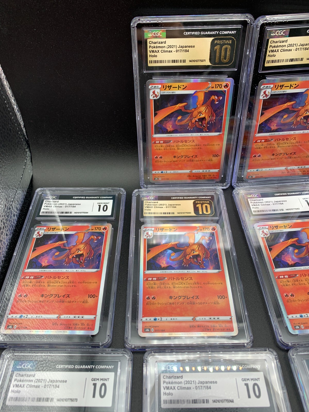 300 CGC 10 PRISTINE GEM MINT Graded Lot Pokemon Slab Bulk Wholesale IN ...