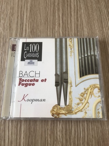 CD BACH TOCCATA ET FUGUE TON KOOPMAN ORGUE LES 100 CLASSIQUES RARE | eBay