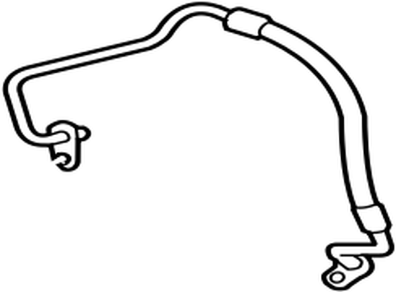 7815B556 Mitsubishi Hose, a/c compressor discharge 7815B556, New ...