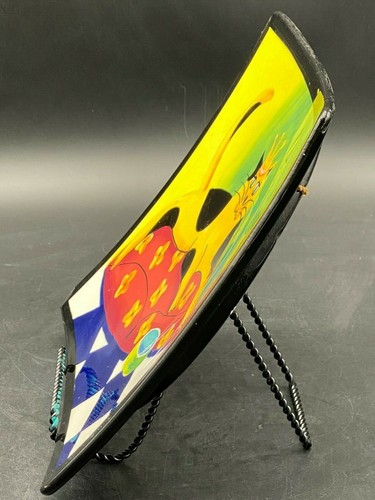 Large Naylor Designs 2005 Hand Painted Wall Hanging Cat Plate | eBay