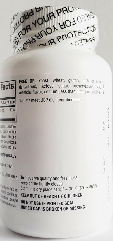 Major Magnesium 500mg 100ct Tablets -Expiration Date 12-2026 | eBay