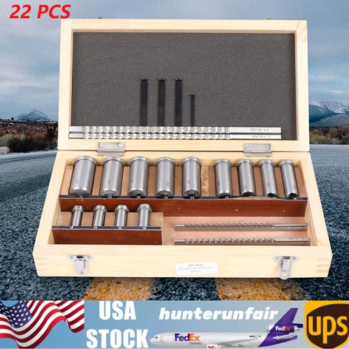 22 Pcs HSS Metric Keyway Broach Set Metric Size Metalworking Tool 4/5/6 ...