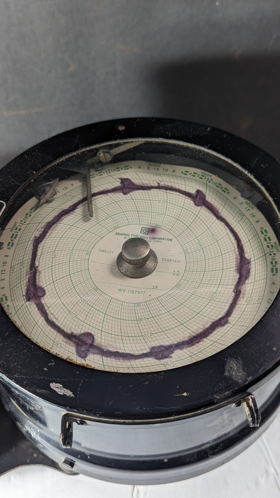 Westinghouse Antique Recording Ammeter Steampunk Electrical Meter ...