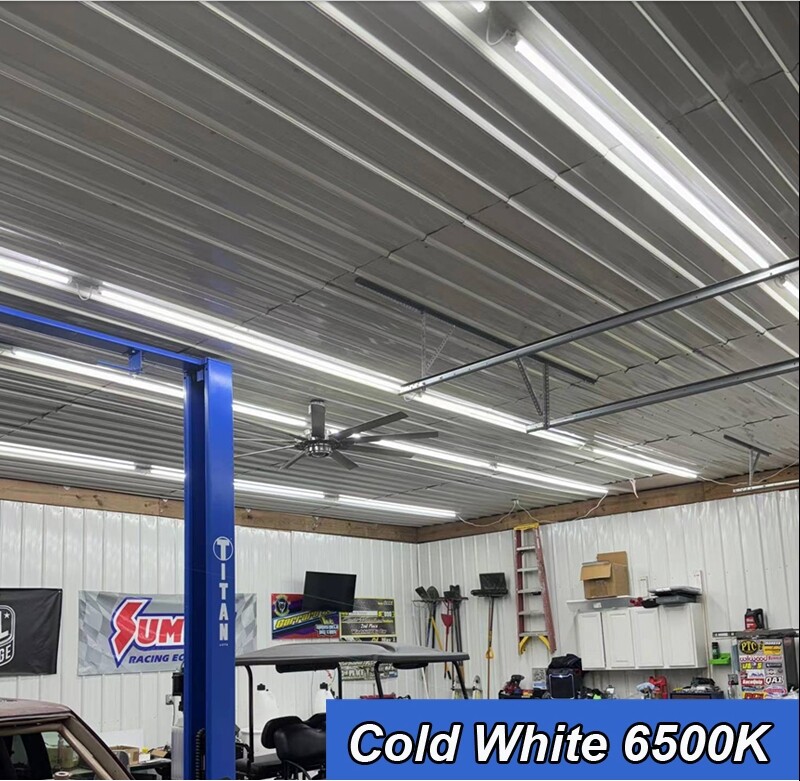 8Ft Led Bulb No Ballast Double End Powered FA8 Single Pin Lamp 144W ...