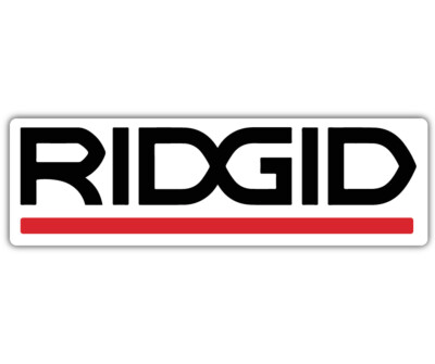 RIDGID TOOL STICKER 3M VINYL USA TOOLBOX VEHICLE TRUCK WINDOW WALL CAR ...