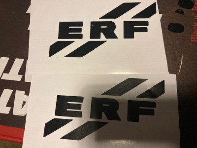 erf truck lorry decals stickers x 2 | eBay UK