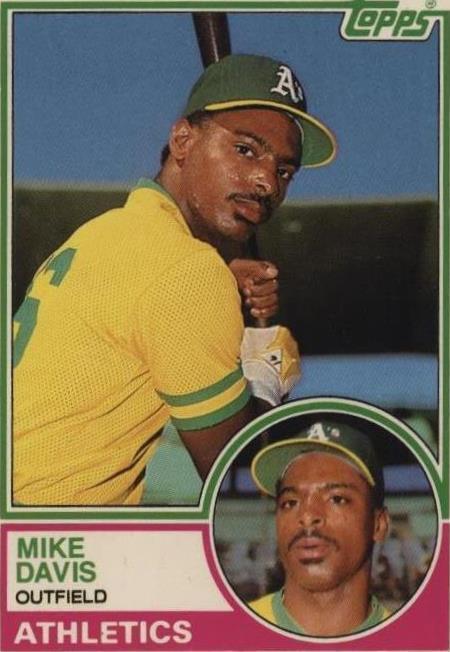 1983 Topps Traded - Mike Davis #24T 1 Star Back for sale online | eBay