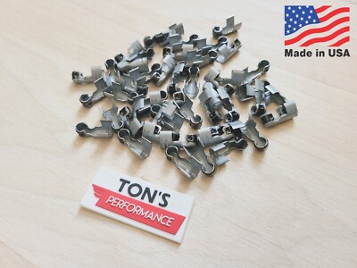7mm 8mm 90 Degree Spring Lock Spark Plug Terminals Only Blue Set of 25 ...