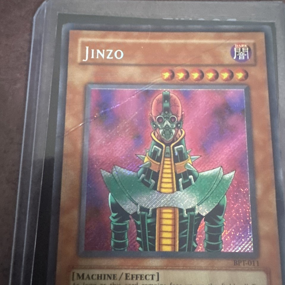 Jinzo BPT-011 Secret Rare Limited Edition Promo Damaged See Pictures | eBay