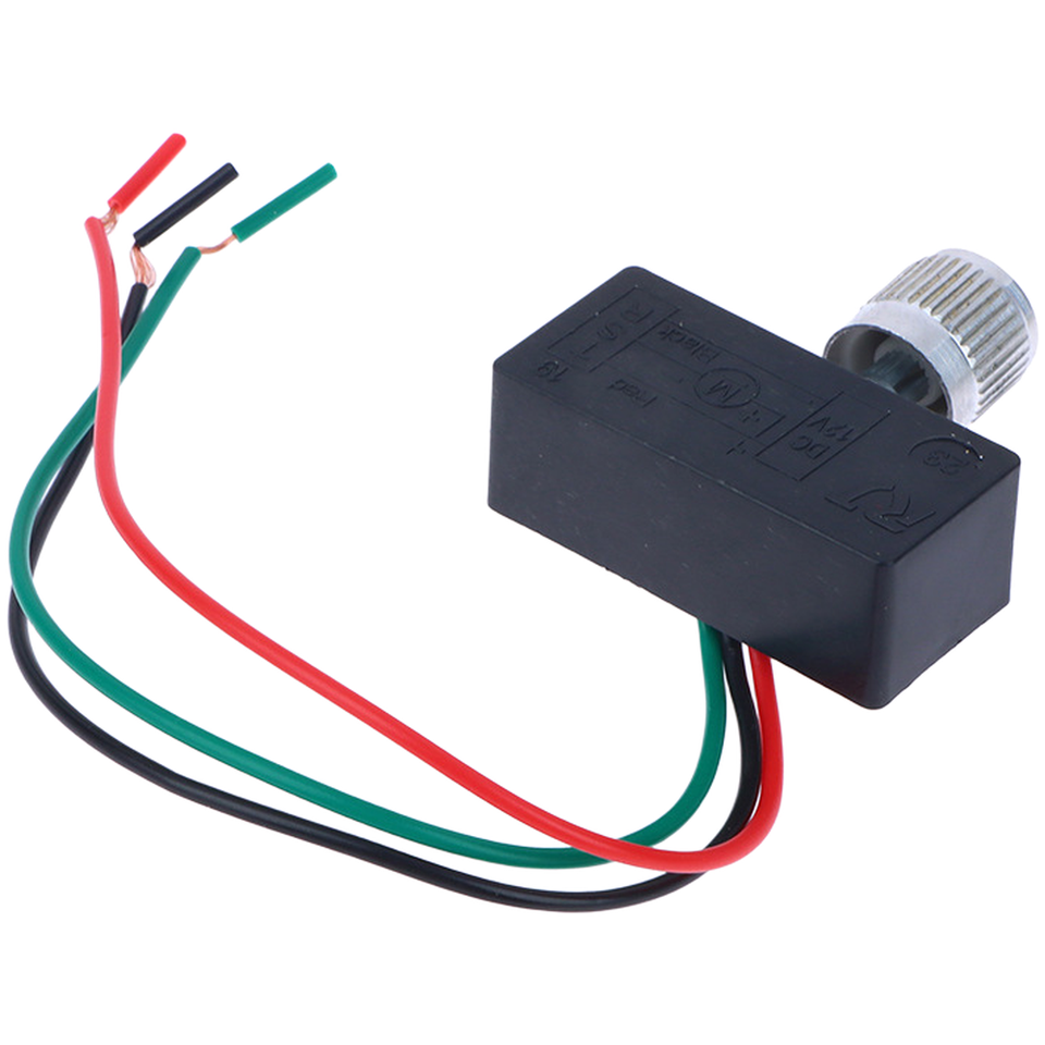 For Lawn Care 12V DC Speed Switch Variable Speed Aluminum Cap Metal ...