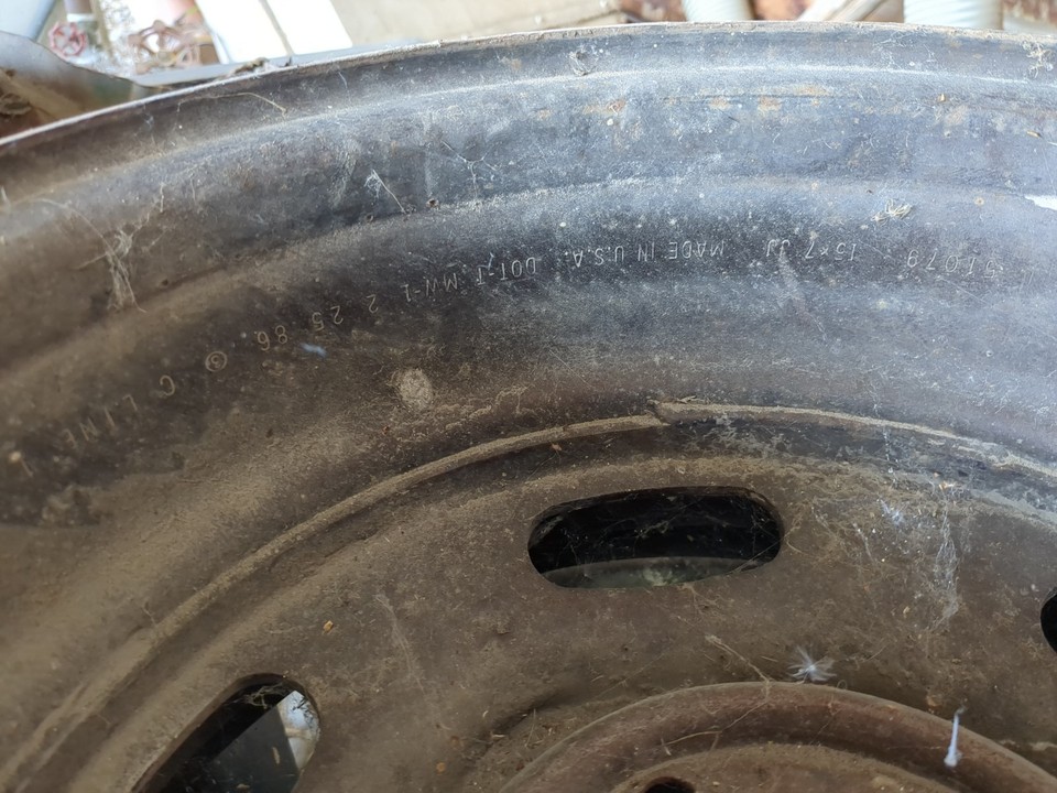 Original Vintage MOPAR cop wheels dated 1970 | eBay