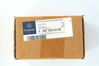 Mercedes-Benz Genuine Horn 0075425420 | eBay